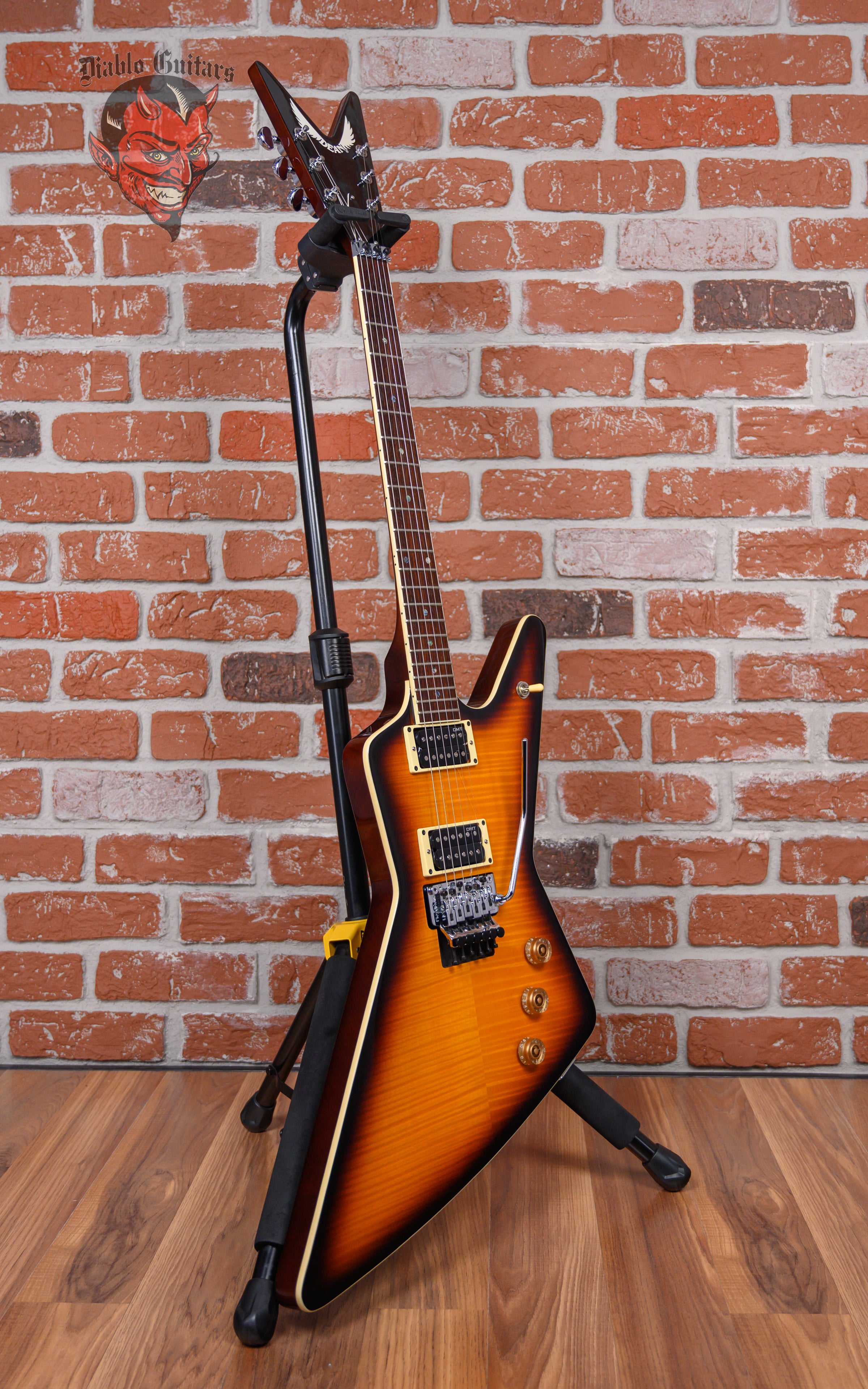 Dean Z 79 F TBZ Flamed Maple Top Trans Brazilia 2017 w/Hard Shell Case ...