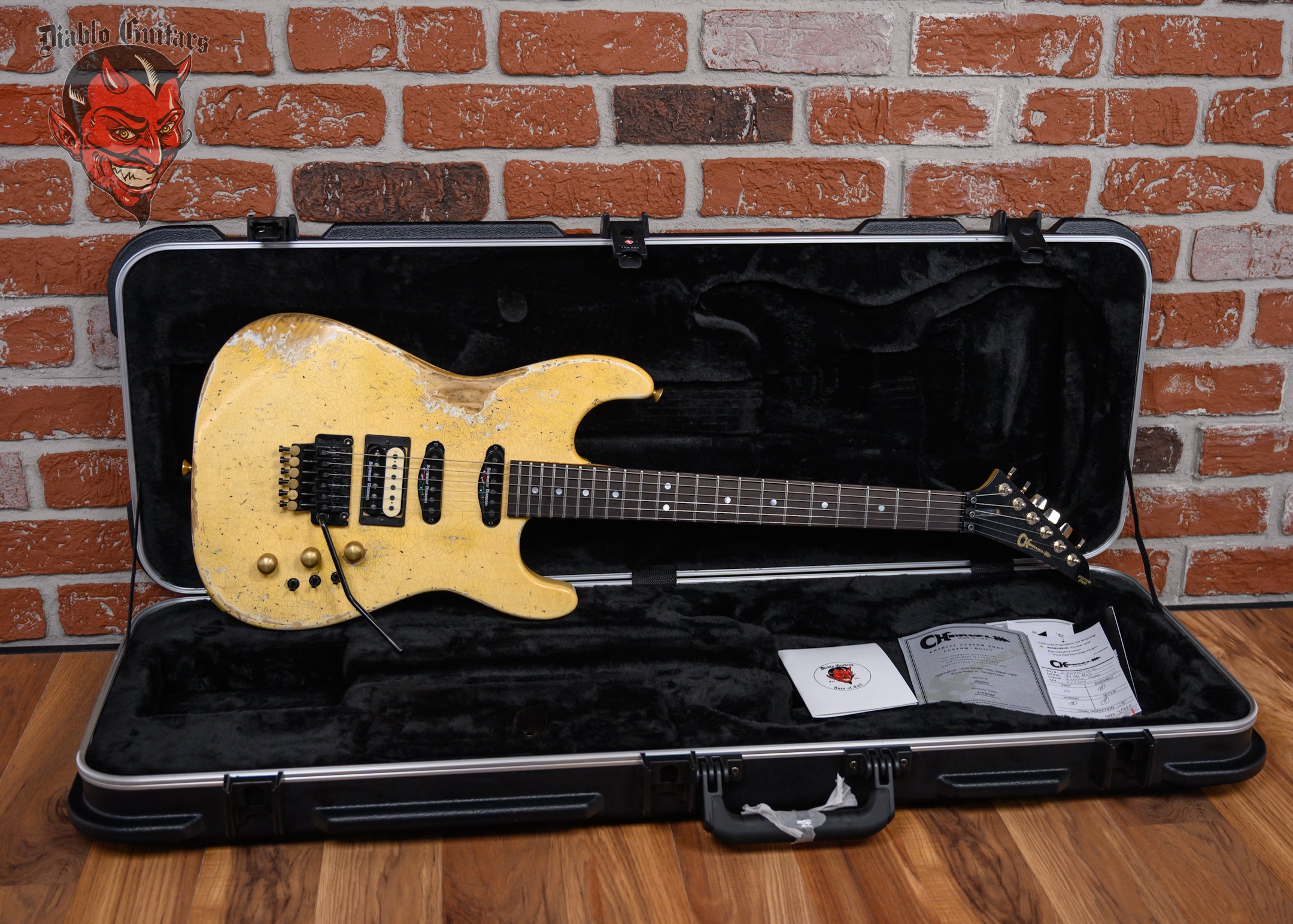 Charvel USA Custom Shop Music Zoo Exclusive ‘84 San Dimas HSS Heavy Re ...