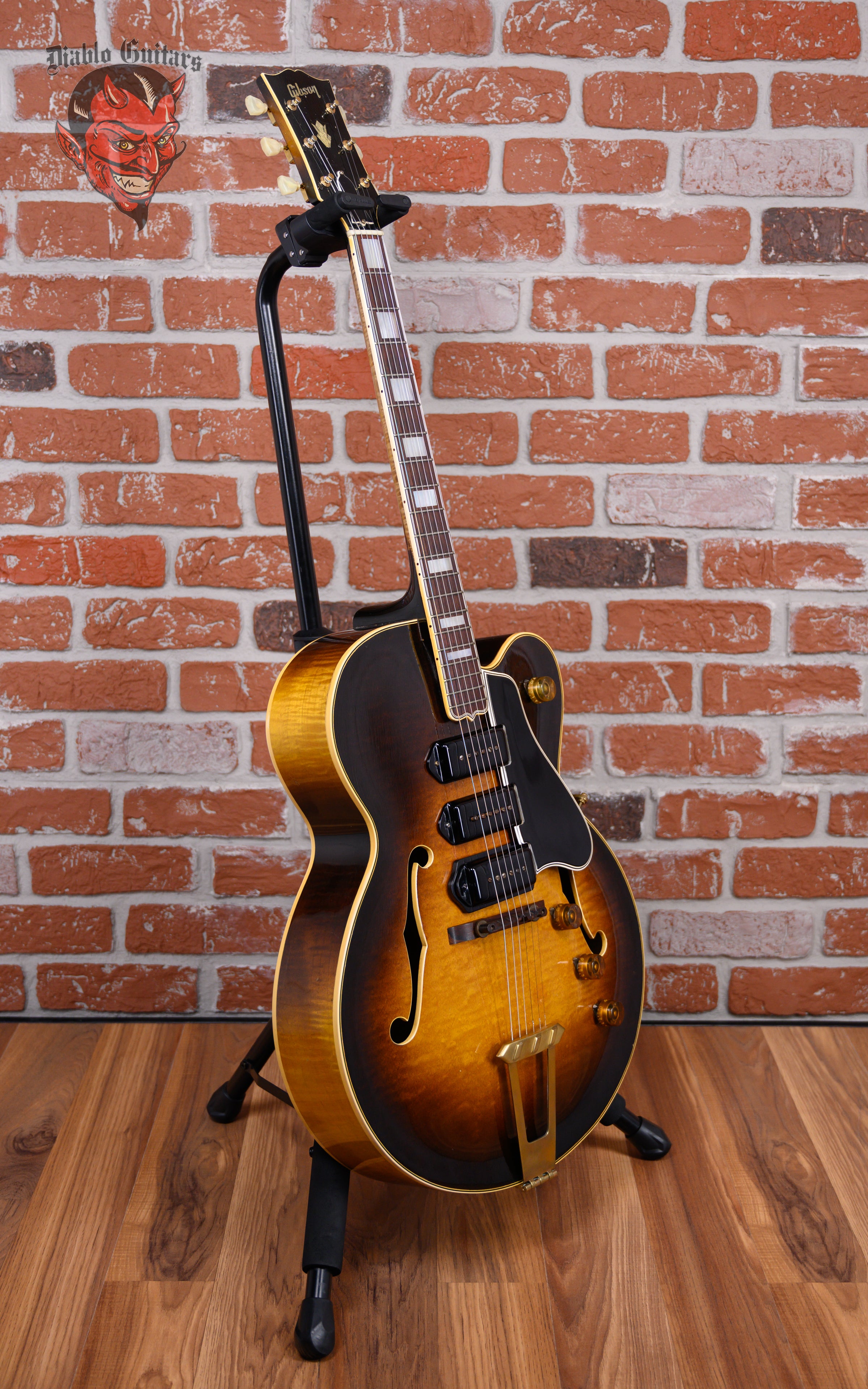 Gibson ES-5 Sunburst 1952 w/Hard Shell Case (owned by Steve Howe ...