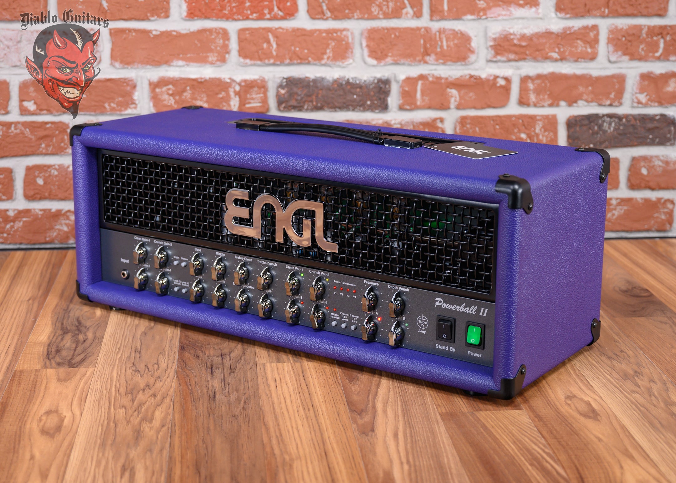 Engl Custom Shop Powerball II E645/2 4-Channel 100-Watt Guitar Amp Hea ...