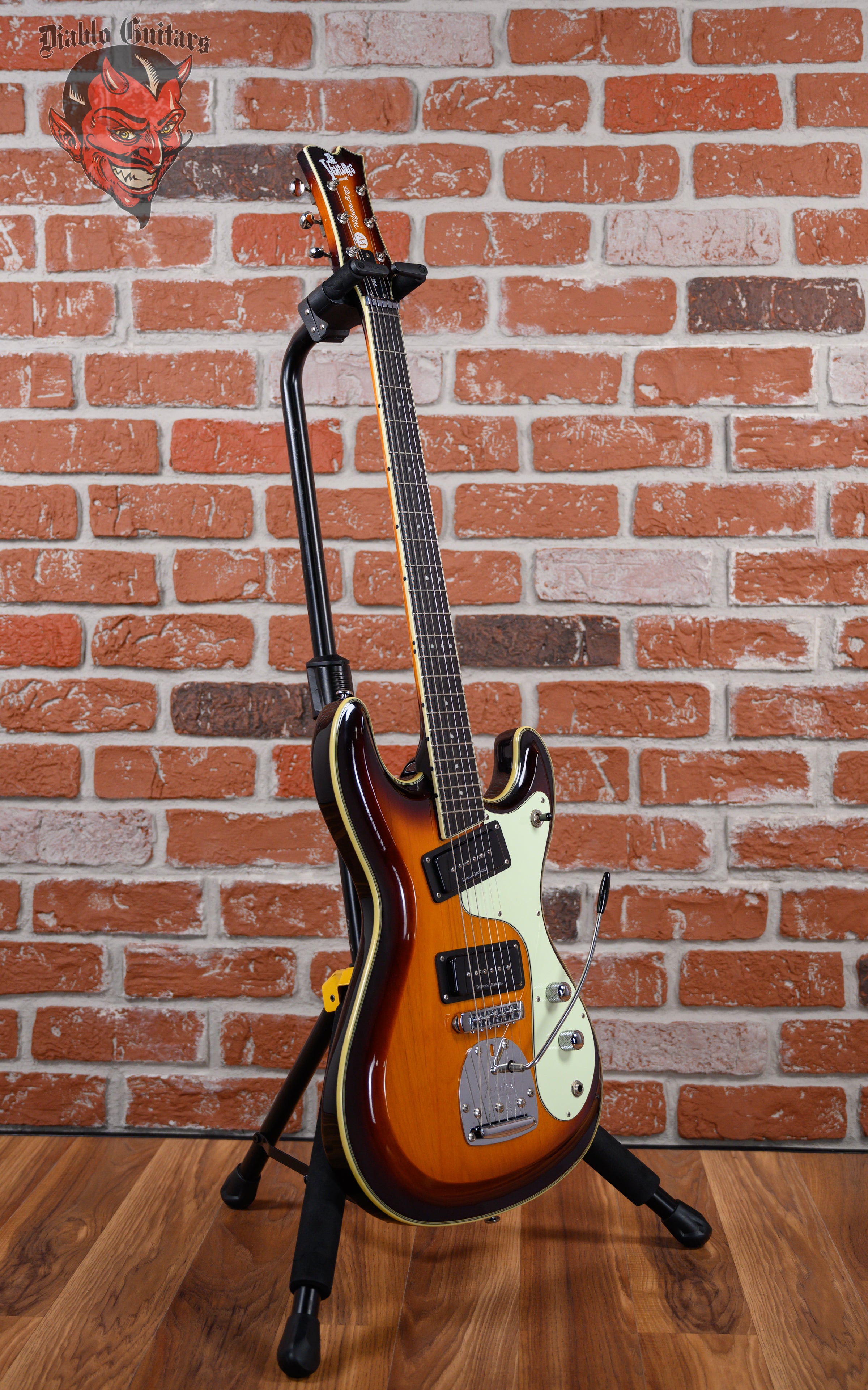 Wilson Bros VM110 The Ventures Model 3-Tone Sunburst 2005 w/Hardshell ...