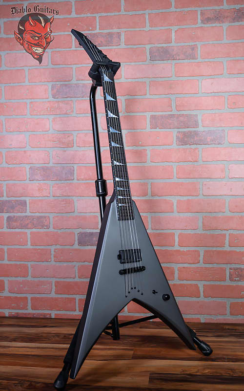 Jackson USA Custom Shop Special Edition King V TOM Satin Pewter 2024 w ...