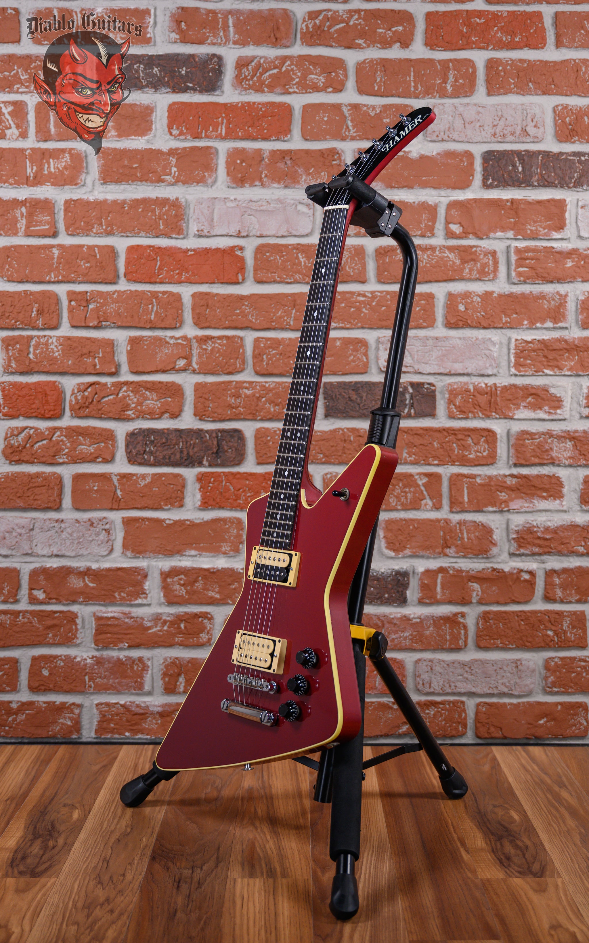 Hamer USA Custom Shop Standard 3/4 Raspberry Metallic 1980 w/OHSC ...