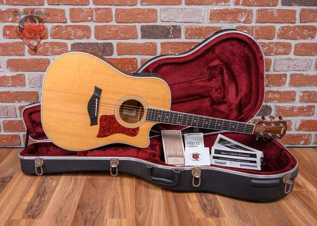 Taylor 410ce Sitka Spruce Top Natural 1999 w/OHSC – Diablo Guitars