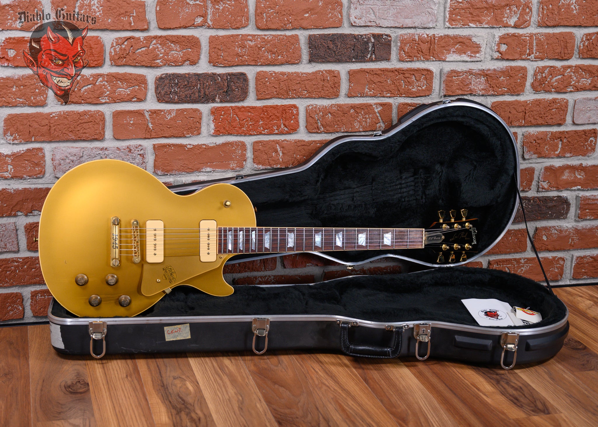 Gibson Centennial Series 100th Anniversary Les Paul Standard Gold Top ...