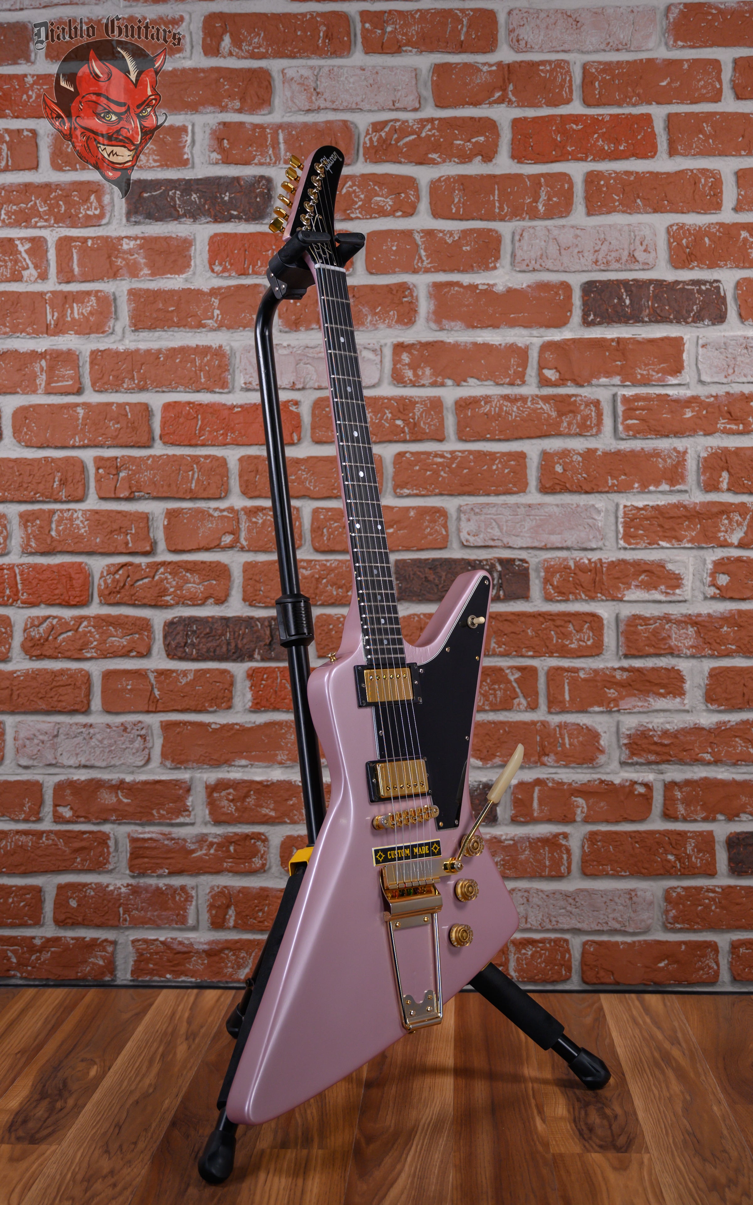 Gibson E2 Explorer Heather Poly 1980 w/OHSC (Refin/Headstock Repair ...